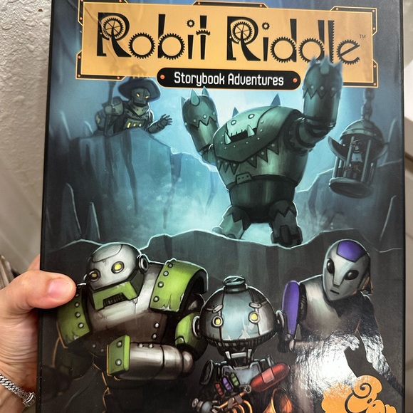 Boba Geek Games | Toys | Robot Riddle Storybook Adventures Game | Poshmark